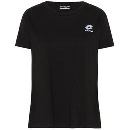 Lotto Damen Lotto T-Shirt - in k&ouml;rpernaher Form schwarz L (40)