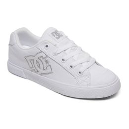 DC Shoes Sneaker »Chelsea TX« White/Silver 8,5(40) 8,5(40) Canvas-Obermaterial