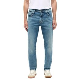 Mustang Tapered-fit-Jeans »Herren Style Denver Tapered« 424 mittelblau 36 - Länge 30 Länge 30 36 Straight Fit Jeans mit mittlerem Bund