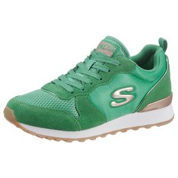 Skechers Sneaker »OG 85 - GOLDN GURL« Schnürschuh, Original-Retro-Jogginschuh mit Air-Cooled Memory Foam grün 35 35 Skechers Hybrid-Sneaker aus...