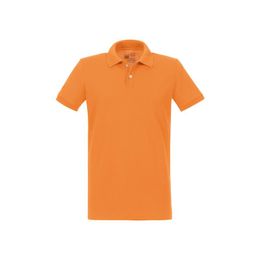 TRIGEMA Poloshirt »Poloshirt aus elast. Piqué« 1 Stk. tlg. nektarine M M 94 % Baumwolle, Mako-supergekämmt, 6 % Elastan