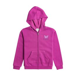 Roxy Kapuzensweatjacke &raquo;Wildest Dreams&laquo; Vivid Viola 10(140-148cm) 10(140-148cm) Stoff: Baumwoll-Polyester-Mischgewebe [280...