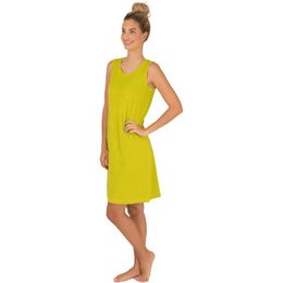 WEWO-Fashion WEWO FASHION Damenbademantel »048« 1 Stk. tlg., leichtes Strandkleid apple XL Länge: 95 cm Rundhalsausschnitt