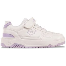 Lotto Sneaker - in kinderfußgrechter Passform WHITE-LILAC 30 30 Sportiver Sneaker von Lotto für Kinder