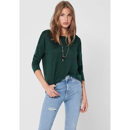 Only 3/4-Arm-Shirt »ONLELCOS 4/5 SOLID TOP« Green Gables MELANGE XL (42) XL (42) 3/4-Arm-Shirt mit Rundhalsausschnitt für bequemen Sitz