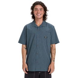 Quiksilver Kurzarmhemd »Liquid Metal« Liquid Metal Orion Blue XXL - US-Größen US-Größen XXL Stoff: Baumwolle, Polyester