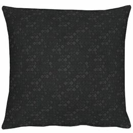 Apelt Kissenhülle »Casino« ohne Füllung anthrazit Obermaterial: 75% Polyester, 25% Viskose B/L: 49 cm x 49 cm