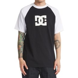 DC Shoes T-Shirt »DC Star« Black/White XL XL Stoff: BaumwollStoff [200 g/m2]