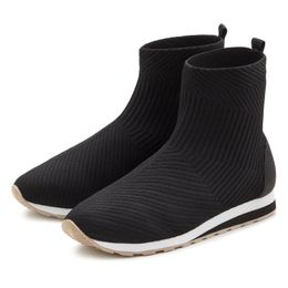 Vivance Sneaker aus elastischem Material, zum Reinschlüpfen VEGAN schwarz 39 39 Sock Sneaker zum Reinschlüpfen im modernen Look aus anschmiegsamen...