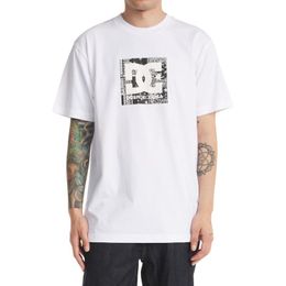 DC Shoes T-Shirt »DC Square Star Fill« White/Tie Dye L L Stoff: BaumwollStoff [200 g/m2]