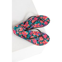 Roxy Sandale »Bermuda Print« Black/Cactus Flower 11(42) 11(42) Obermaterial: Weiches, strukturiertes...