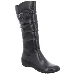Josef Seibel Reißverschlussstiefel »Naly 23« Stiefel, Schlupfstiefel, Winterstiefel mit Raffungen und XS-Schaft schwarz 40 40 Mit Reißverschluss an...