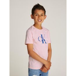 Calvin Klein Jeans Rundhalsshirt »CK MONOGRAM SS T-SHIRT« für Kinder bis 16 Jahre mit Logoschriftzug Chalk Pink 4 (104) 4 (104) T-Shirt von Calvin...