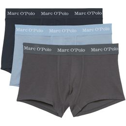 Marc O'Polo MARC O'POLO Trunk »Essentials« 3er Pack, mit Logo-Bund meltwater XL XL Herren-Boxershort im Mehrfachpack von Marc O'Polo