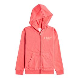 Roxy Kapuzensweatjacke &raquo;Happiness Forever&laquo; Sun Kissed Coral 12(148-156cm) 12(148-156cm) Gewebe:...