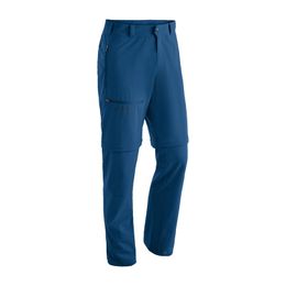 Maier Sports Funktionshose »Latit Zip M« Herren Wanderhose, zipp-off Outdoor-Hose, 4 Taschen, Regular Fit nachtblau 27 - Kurzgrößen Kurzgrößen 27...