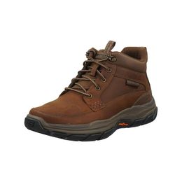 Skechers Schnürstiefelette »Stiefelette Leder« Braun 45,5 45,5 Verschluss: Schnürung