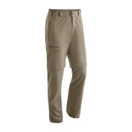 Maier Sports Funktionshose »Latit Zip M« Herren Wanderhose, zipp-off Outdoor-Hose, 4 Taschen, Regular Fit dunkelbeige 28 - Kurzgrößen Kurzgrößen 28...