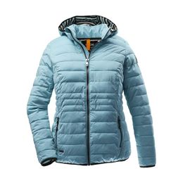 STOY Steppjacke »Thiant WMN Quilted JCKT A« Damen Steppjacke: Plus-Size, wasserabweisend, atmungsaktiv aquablau 50 50 leichte Damen Steppjacke mit...
