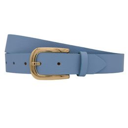 AnnaMatoni Ledergürtel »Leder Gürtel Flora« Babyblue 410