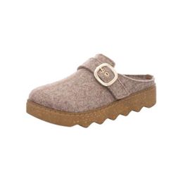 Rohde Hausschuh »Hausschuhe Filz« Beige 42 42 Verschluss: Schlupfschuh