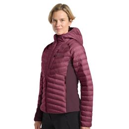 Jack Wolfskin Funktionsjacke »ROUTEBURN PRO INS JKT W« mit Kapuze raisin XS XS 2 Hüfttaschen, 1 Brusttasche