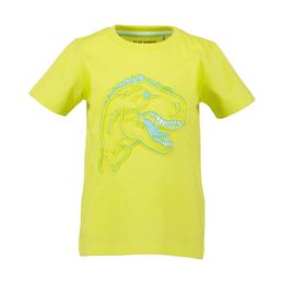 Blue Seven T-Shirt »T-Shirt« 1 Stk. tlg. 116 - ZITRONE 128 128 Leuchtend-gelbes T-Shirt für Jungen