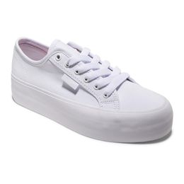 DC Shoes Sneaker »Manual Platform« White/White 5,5(36,5) 5,5(36,5) Obermaterial: Wildleder- oder...