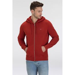 Levi's LEVI'S Kapuzensweatjacke »NEW ORIGINAL ZIP UP« mit Logo-Stickerei und Kängurutasche ketchup M M Sweatjacke von Levi's mit Kapuze