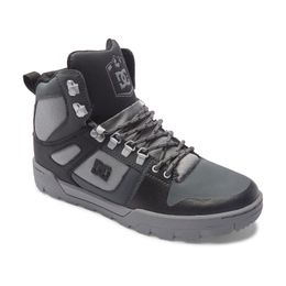 DC Shoes Winterboots »Pure Hi« Black/Grey/Black 11(44,5) 11(44,5) Obermaterial aus Leder oder Nubukleder