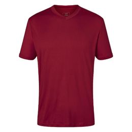 DEPROC Active Funktionsshirt »NAKIN MEN II« Funktionsshirt mit V-Ausschnitt bordeaux XXL XXL Schnelltrocknendes atmungsaktives 4-Wege-Stretch,...