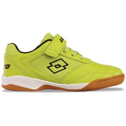 Lotto Hallenschuh - in kinderfußgerechter Passform LIME-BLACK 33 33 Hallensportschuh von Lotto für Kinder