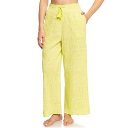 Roxy Stoffhose »Drift Away« Daiquiri Green Sea Spray XL XL Material Leichtes bedrucktes...
