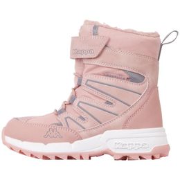 Kappa Outdoorwinterstiefel mit kuschelig wärmendem Futter rosé-grey 35 35 Wasserdichte Kappa Tex-Boots im Casual Look