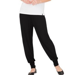 TRIGEMA Damen Haremshose &raquo;TRIGEMA Lange Wellnesshose&laquo; schwarz L, US-Gr&ouml;&szlig;en