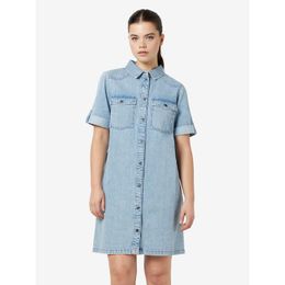 Noisy may Jeanskleid »NMNEW SIGNE S/S DENIM DRESS VI003LB NOOS« Brusttaschen Light Blue Denim S (36) - N-Gr N-Gr S (36) Kurzes Denim-Kleid von...
