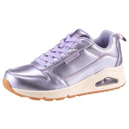 Skechers Sneaker »UNO-METALLIXS«, Keilsneaker, Plateausneaker, Schnürschuh, Halbschuh im Metallic-Look lavendel 35 35 Coole Skechers Sneaker mit...