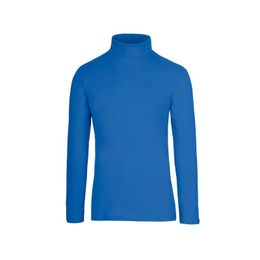 TRIGEMA Rollkragenshirt »Rollkragenshirt« 1 Stk. tlg. electric-blue M M Elastischer Feinripp