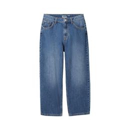 Tom Tailor 5-Pocket-Jeans Baggy Jeans- mit ausgestelltem Bein blue denim 152 - N-Gr N-Gr 152 Baggy Jeans von Tom Tailor