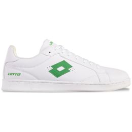 Lotto Sneaker - ideal zu kombinieren WHITE-GREEN 41 41 Retro Sneaker von Lotto im 80s Style