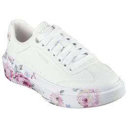 Skechers Damen Sneaker &raquo;CORDOVA CLASSIC-PAINTED FLORALS&laquo; , Retro Sneaker, Schn&uuml;rschuh mit Memory Foam rosa 35