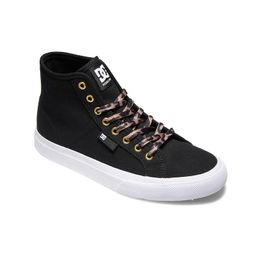 DC Shoes Sneaker »Manual« Black/Leopard 7,5(38,5) 7,5(38,5) Design mit Spezial-Canvasobermaterial