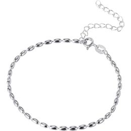 Firetti Silberkette »Schmuck Geschenk Silber 925 Armband Kette Fußkette Olivenkette oval« in verschiedenen Längen erhältlich silberfarben 21 Dieses...