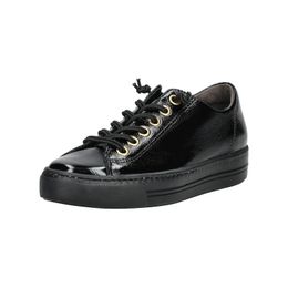 Paul Green Sneaker »Sneaker Leder« Schwarz Lack 40,5 40,5 Verschluss: Schnürung