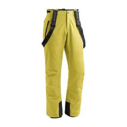 Maier Sports Skihose »Anton Vent slim« Herren Schneehose mit Hosenträgern, wind/wasserdicht, Slim Fit gelbgrün 50 - Normalgrößen Normalgrößen 50...