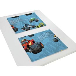 WIRTH Platzset »Trucks« Nickelodeon hellblau B/L: 50 cm x 40 cm