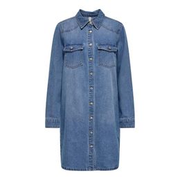 Only Jeanskleid »ONLLISA L/S DNM DRESS GUA NOOS« Brusttaschen Medium Blue Denim XL - N-Gr N-Gr XL Kurzes Denimkleid von Only