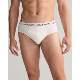 Gant Slip Packung, 3er, 3 Stk. tlg. weiß L - 3 Stk. 3 Stk. L 3er Pack Herren Slip von Gant
