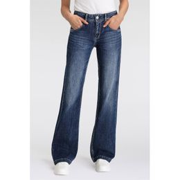 Herrlicher 5-Pocket-Jeans &raquo;Edna Denim Light&laquo; im Flared Fit whale 31 - L&auml;nge 32 L&auml;nge 32 31 Jeans von Herrlicher