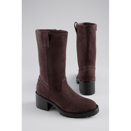 ANISTON SHOES Stiefel Klassik-Boots mit Innen-Reißverschluss - NEUE KOLLEKTION dunkelbraun 39 39 Modischer Stiefel aus der neuen...